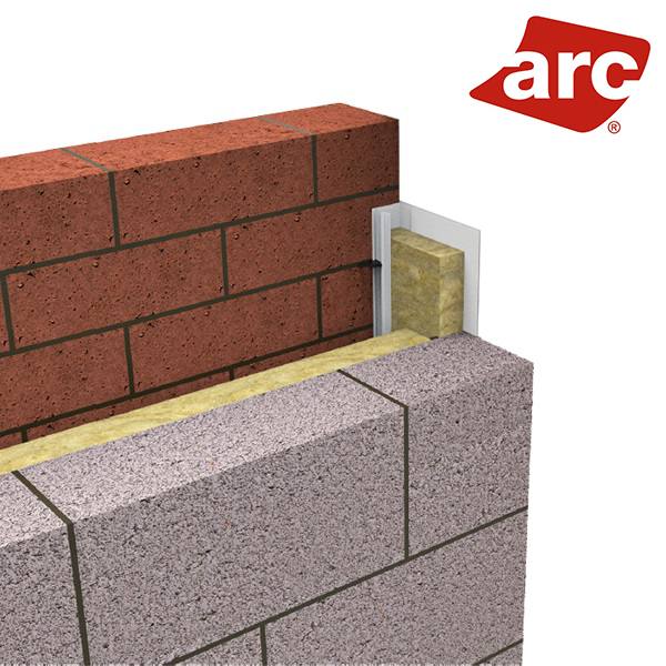 ARC Eco-Closer 100mm Fire Rated Cavity Closer 2.4m Length - Pack of 8 ...