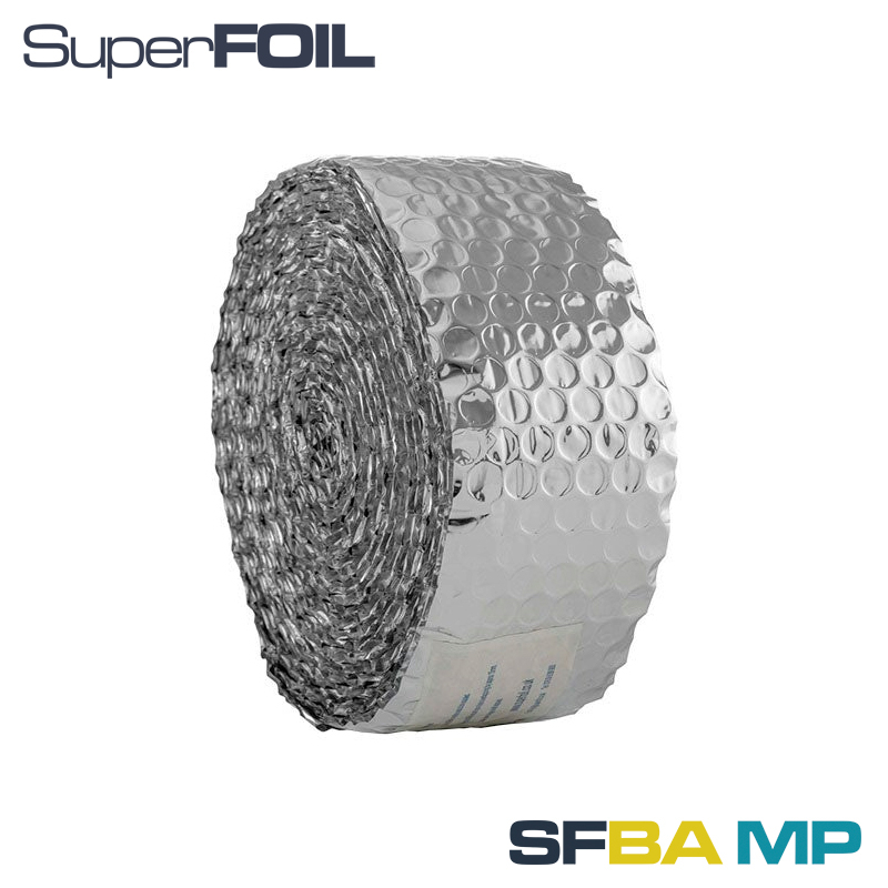 Pipe Wrap Foil Insulation SFBA by SuperFOIL - 8cm x 7.5m | Insulation ...